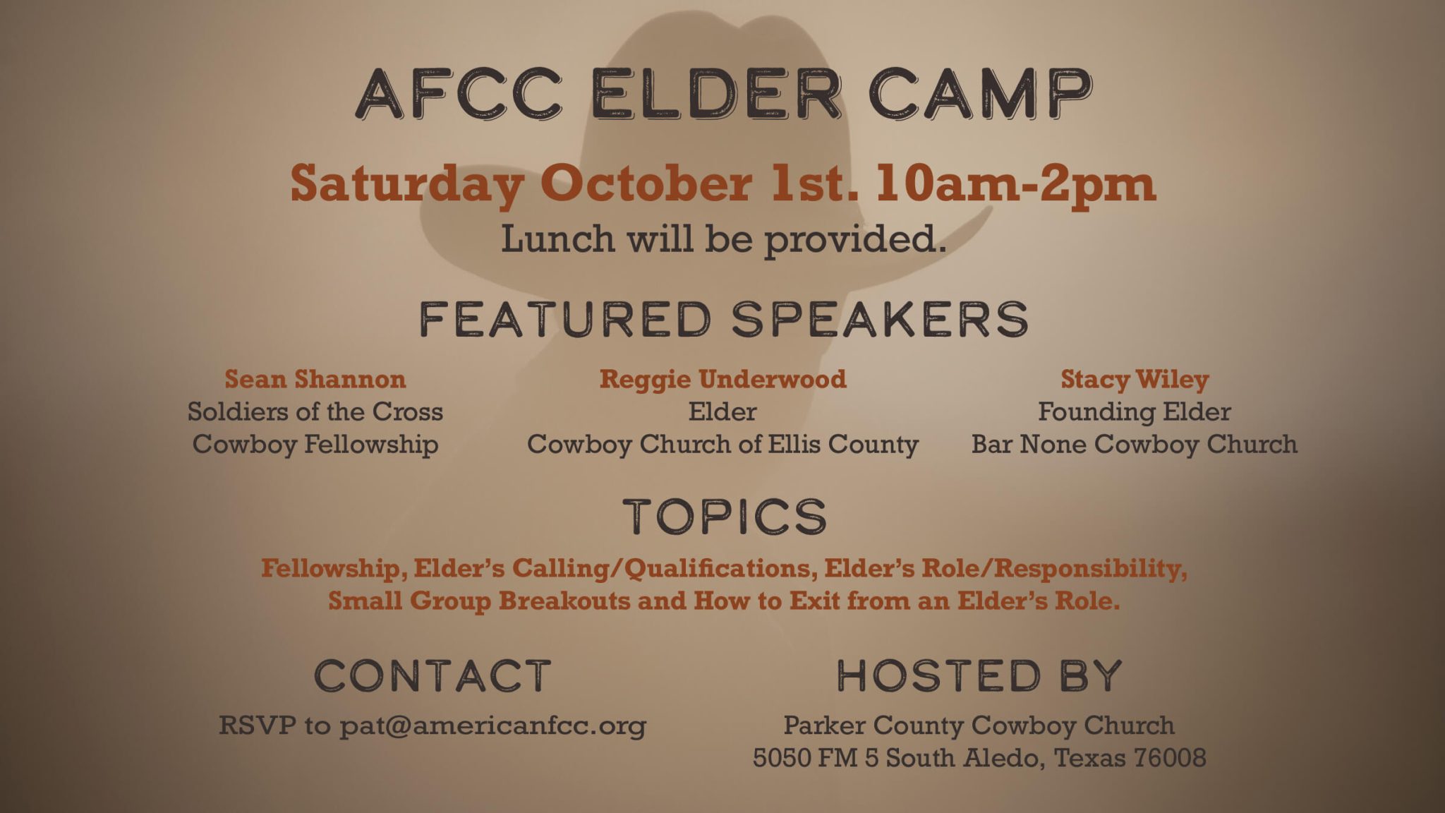 Events | American Fellowship of Cowboy Churches