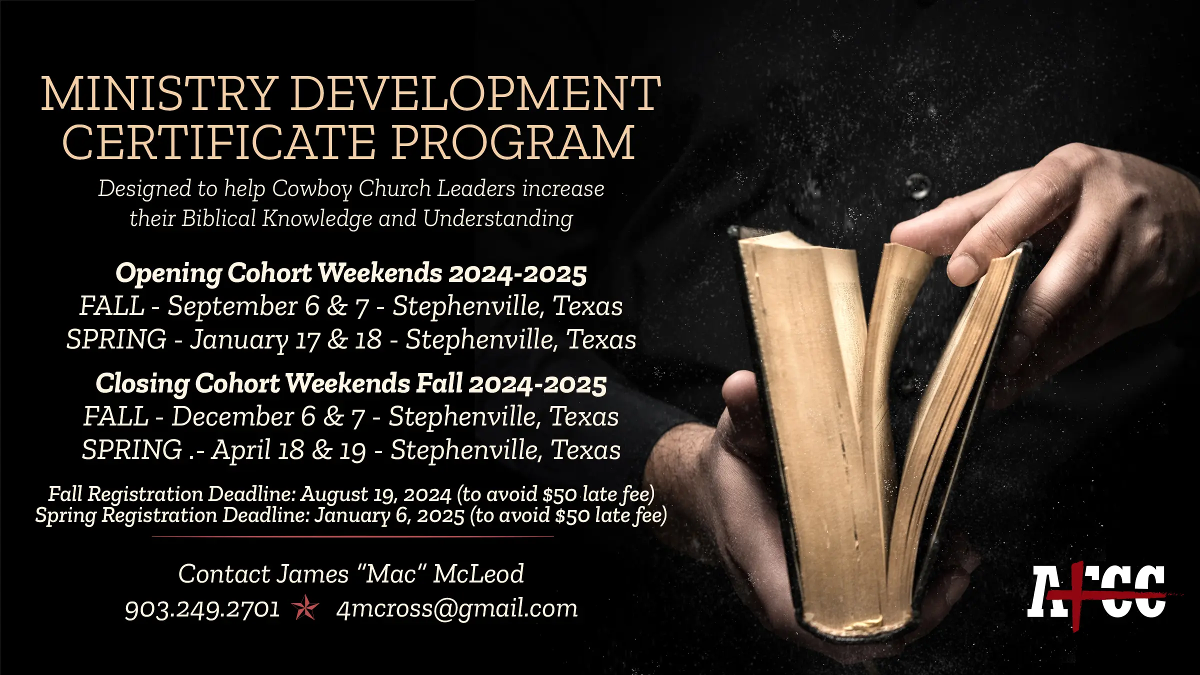 Ministry Development Certificate Program | American Fellowship of ...